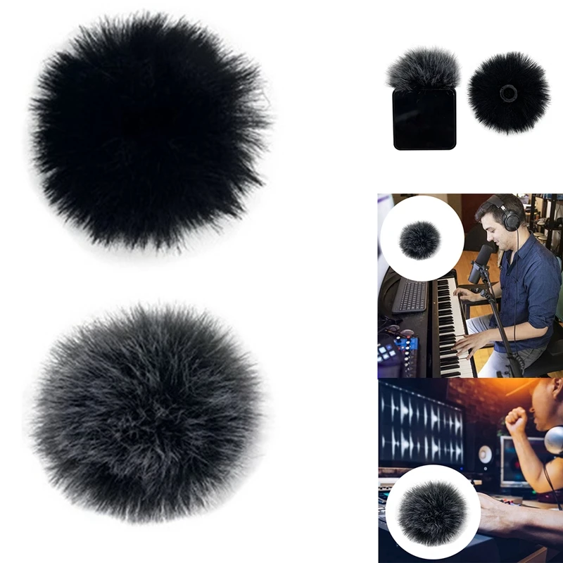 For-RODE-WIRELESS-GOII-Microphone-Hair-Cover-RODE-GOII-Windproof ...