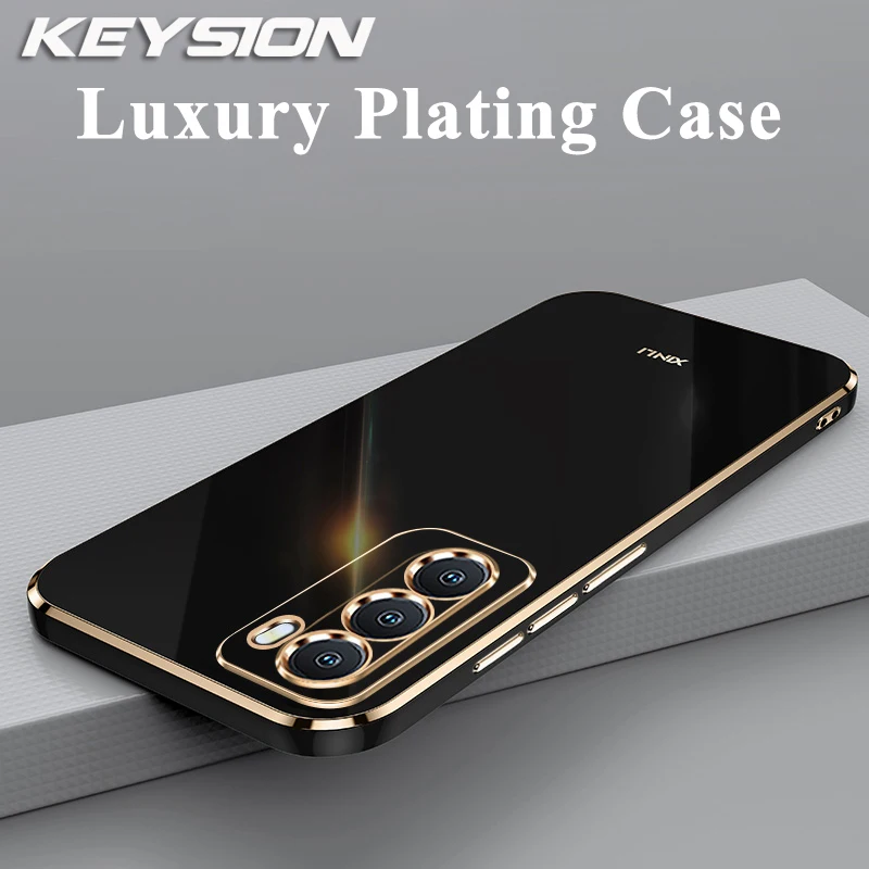 KEYSION-Luxury-Plating-Case-for-OPPO-Reno12-Pro-5G-Soft-TPU-Silicone ...