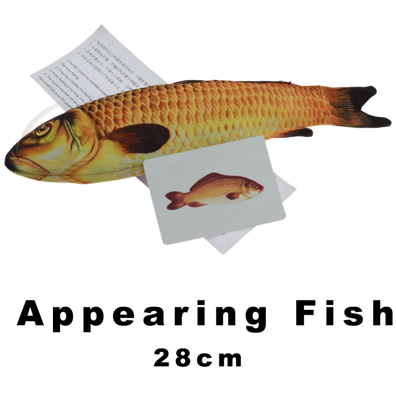 28cm-Appearing-Fish-Magic-Tricks-Stage-Magia-Fish-Appearing-From-Card ...