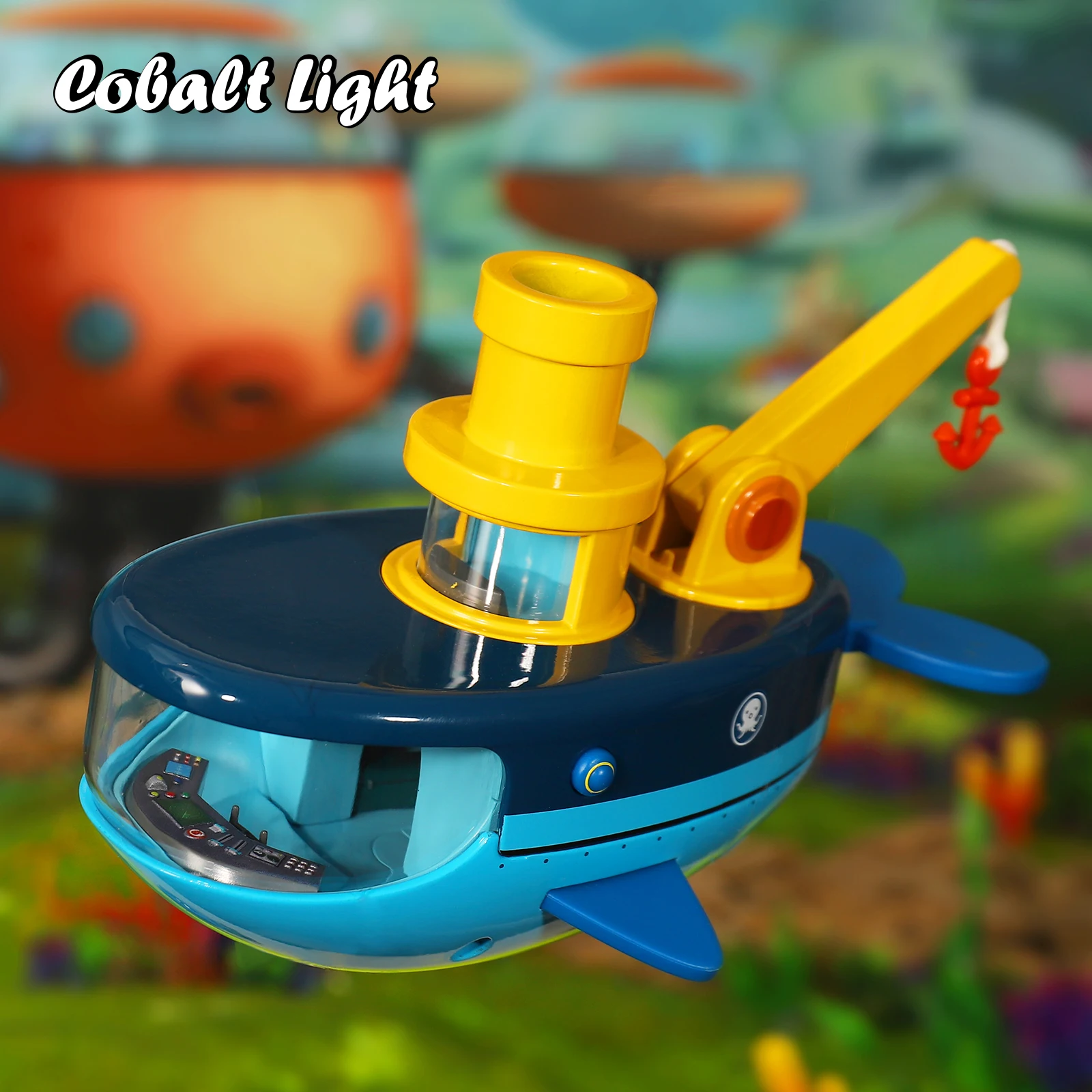 Octonauts Cobalt Light GUP-C Metal Toy Oct GUP Toy Octopod Castle ...