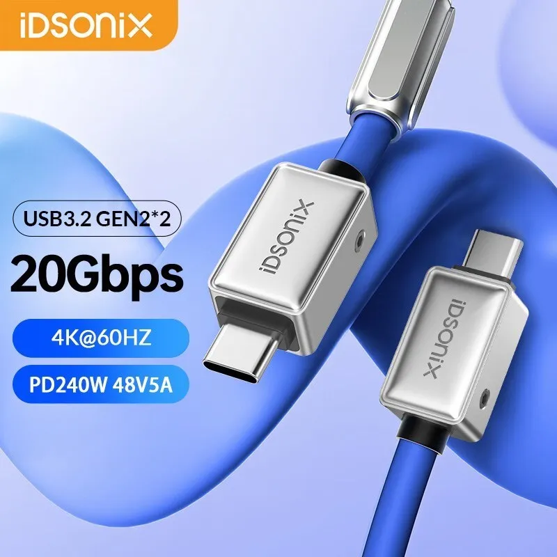 iDsonix-USB-C-Cable-240W-Type-C-to-USB-C-20Gbps-USB3-2-Super-Fast ...