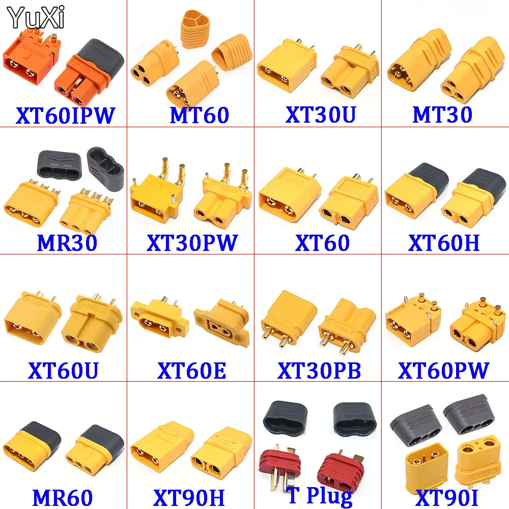 YuXi-XT90H-XT60-XT60H-XT30-XT30U-MR30-MR60-MT30-MT60-XT60H-XT60W-XT60PW ...