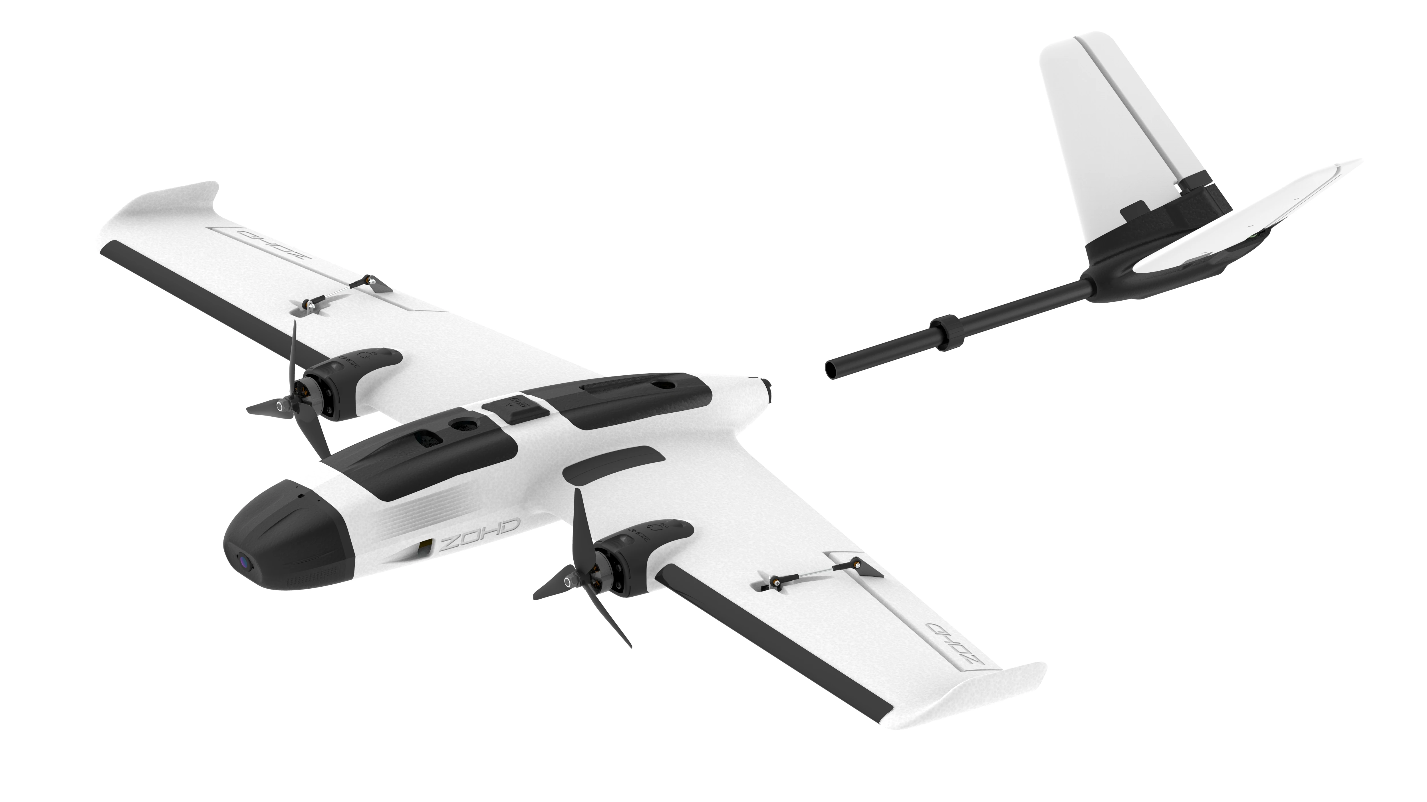 ZOHD Altus 980mm Wingspan Twin Motor V-Tail EPP FPV RC Airplane KIT/PNP ...