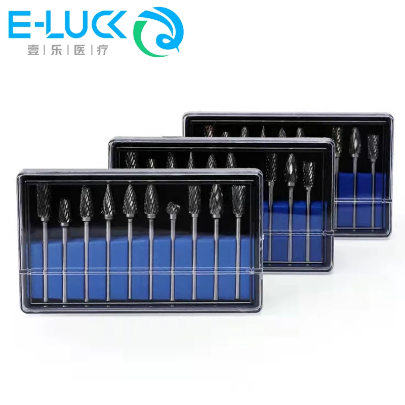 Dental Carbide Burs Tungsten Steel 2.35mm Burs Tooth Drill Dental Lab ...