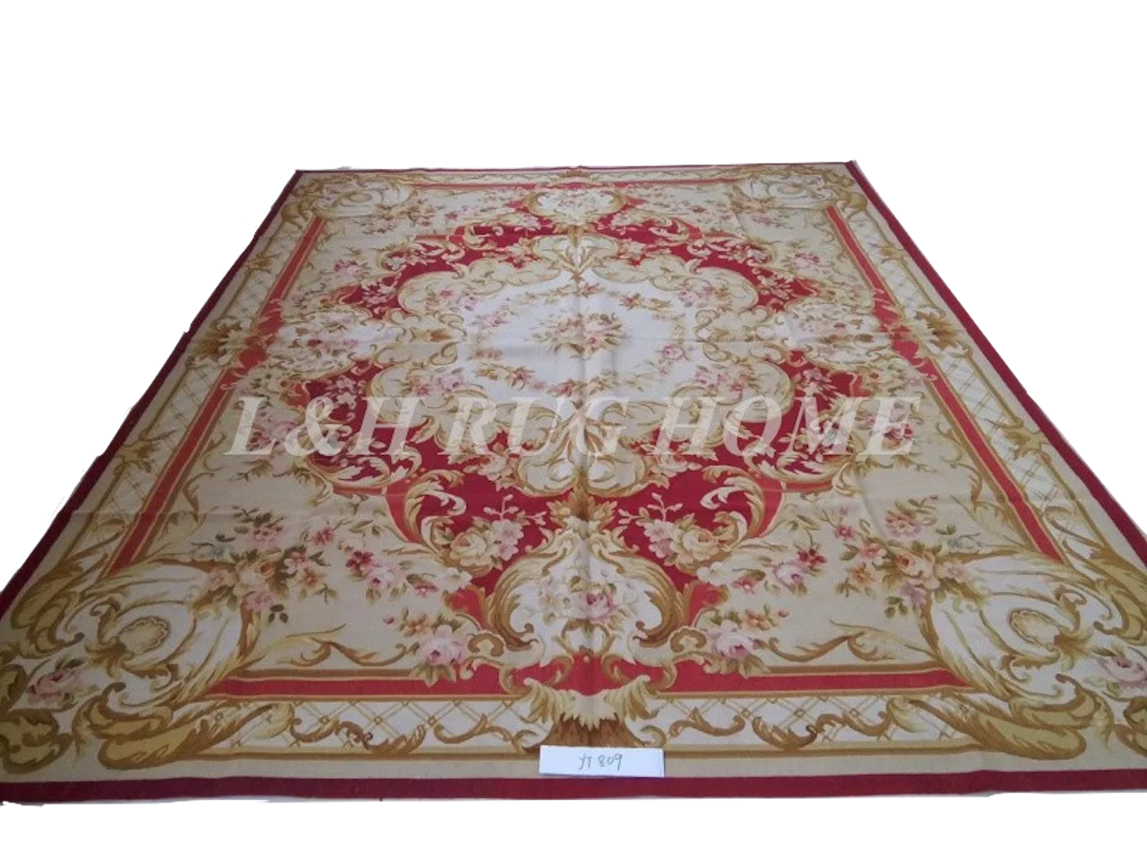 Free shipping 9'x12.2' French Aubusson rugs silk carpets Aubusson ...