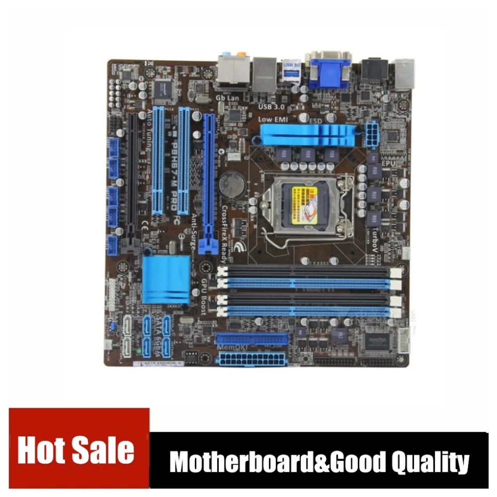 P8H67-M PRO Desktop Motherboard H67 Socket LGA 1155 i3 i5 i7 DDR3 32G u ATX UEFI BIOS Mainboard