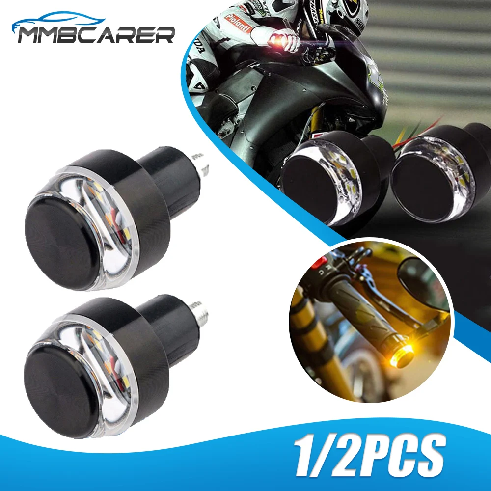 Motorcycle-Singnal-Light-LED-Handlebar-Turning-Signal-Light-12V-Bike ...