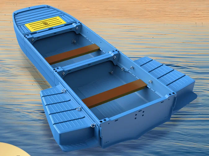 Jise Car Portable Plastic Stacking Pleasure Boat High Density PE ...