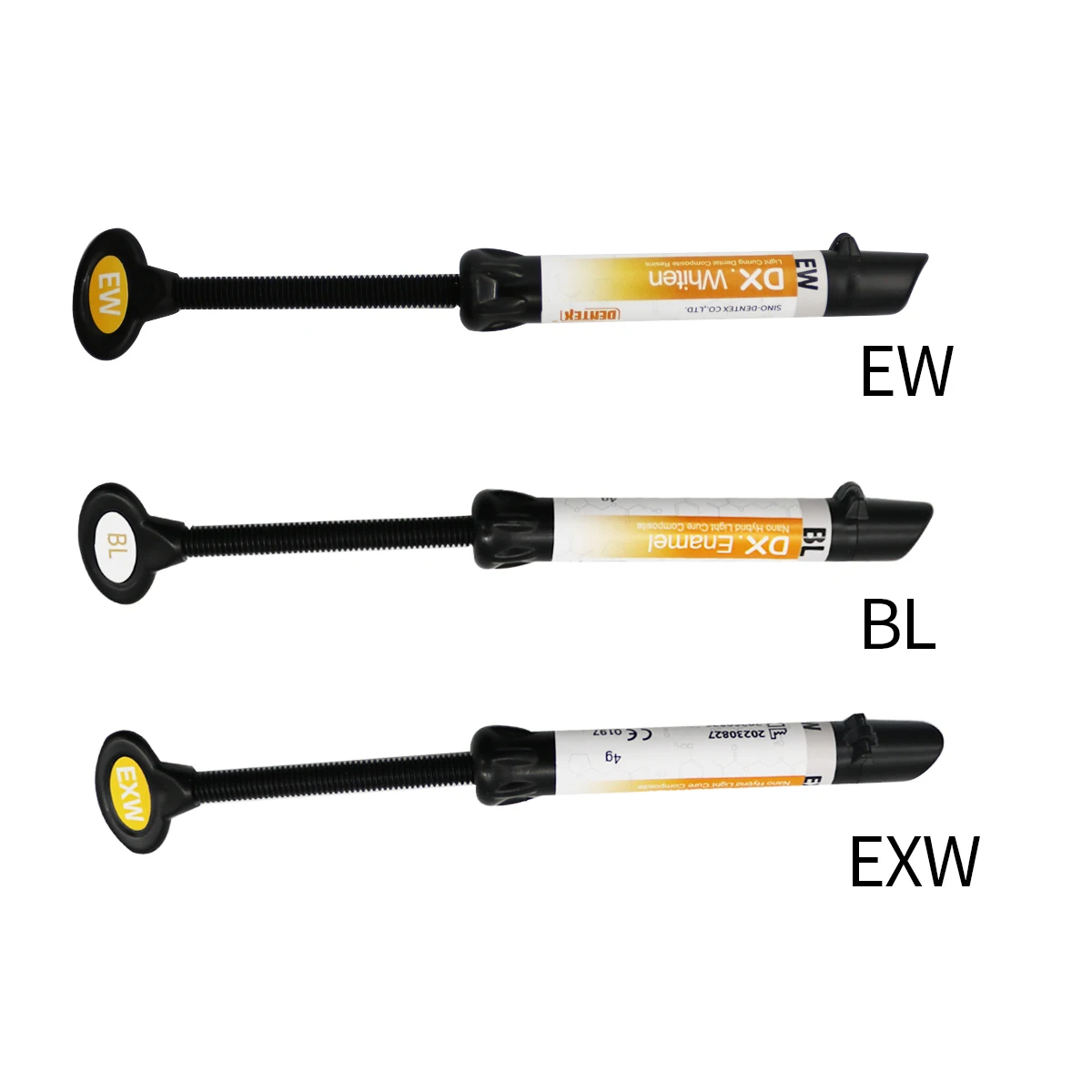 1Pc DX.Enamel Dental Nano Hybrid Light Cure Esthetic Universal Enamel ...