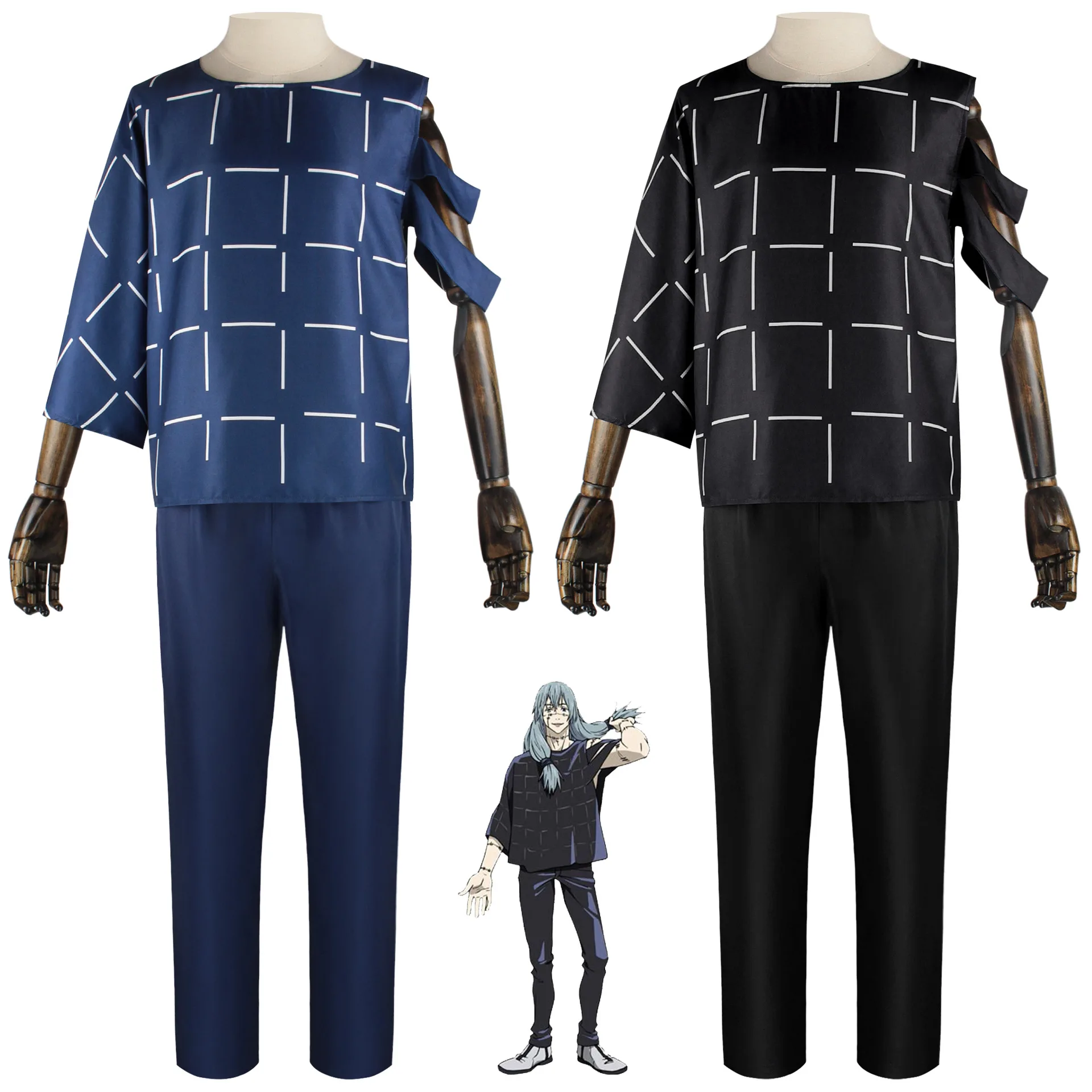 Jujutsu-Kaisen-Mahito-Cosplay-Costume-Anime-Shirt-Pants-Suit-Halloween ...