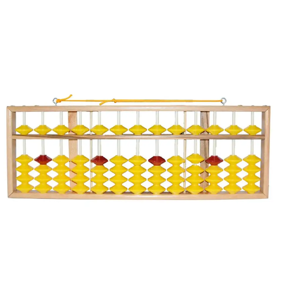 13-Column-Wooden-Abacus-Children-Math-Arithmetic-Counting-Tool-For ...