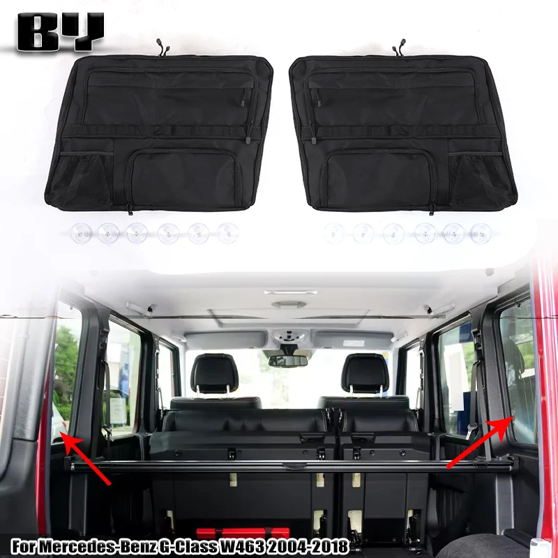 For Mercedes-Benz G-Class W463 2004-2018 Car Trunk side window storage ...