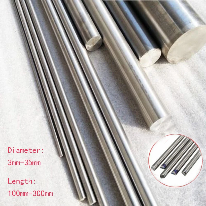 1pcs-length-100mm-300mm-diameter-3mm-35mm-Titanium-Round-Bar-Grade ...