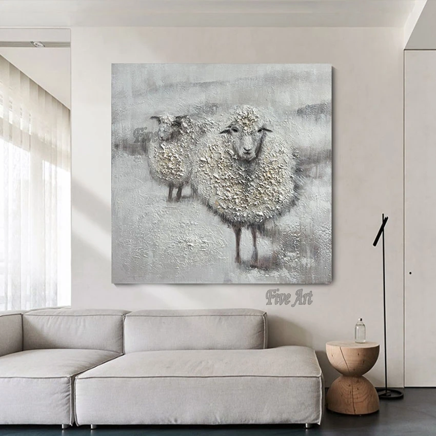 Sheep Painting Kids