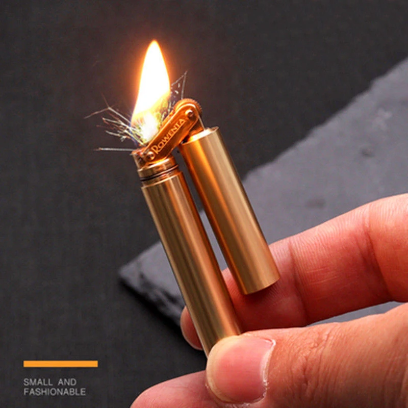 2023-New-Brass-Metal-Personality-Creativity-One-Stick-Add-Kerosene ...
