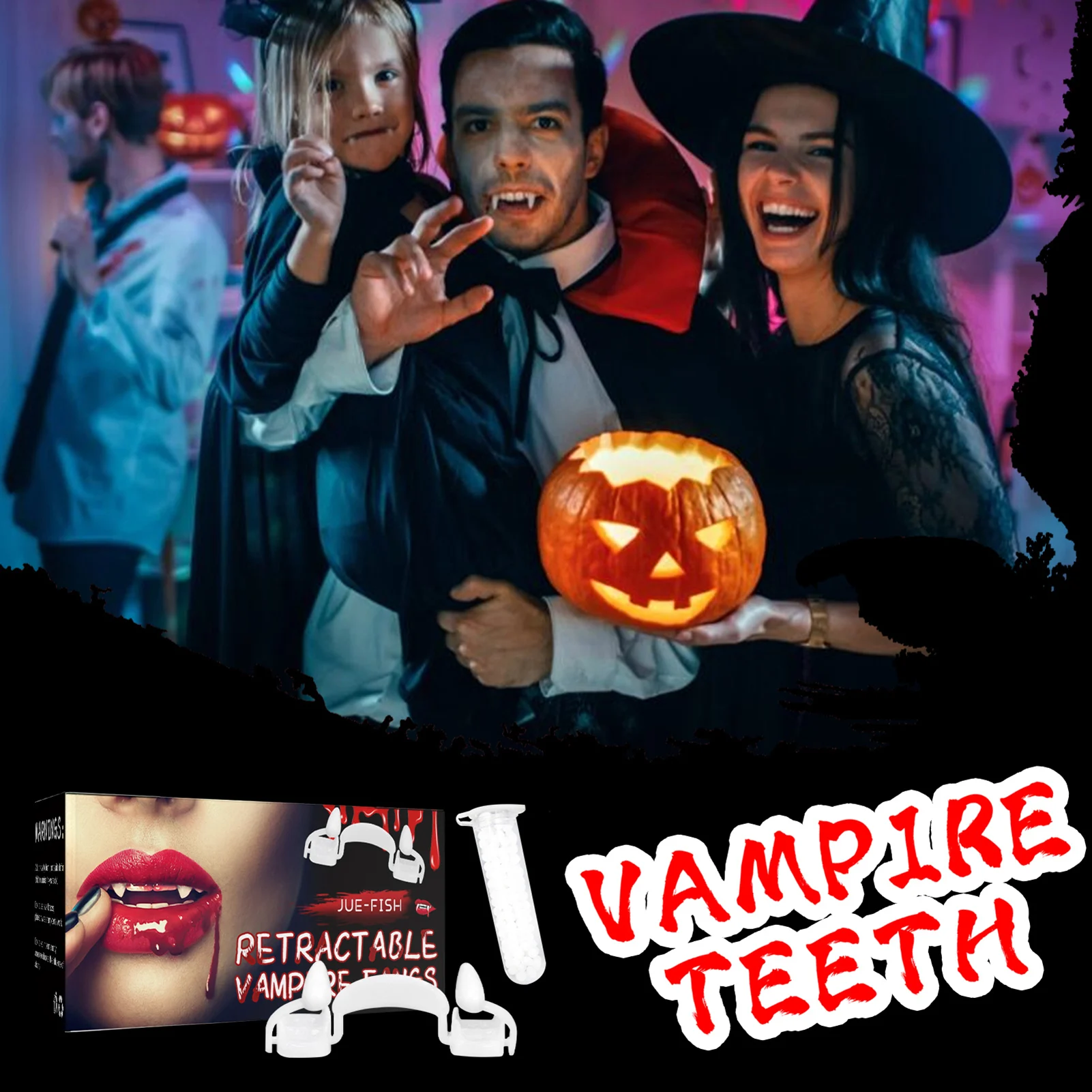 Fake Vampire Teeth For Braces
