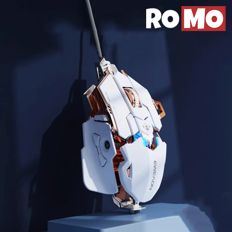 EWEADN-rat-n-mec-nico-de-Metal-G5-con-cable-12800DPI-RGB-luz-6rd ...