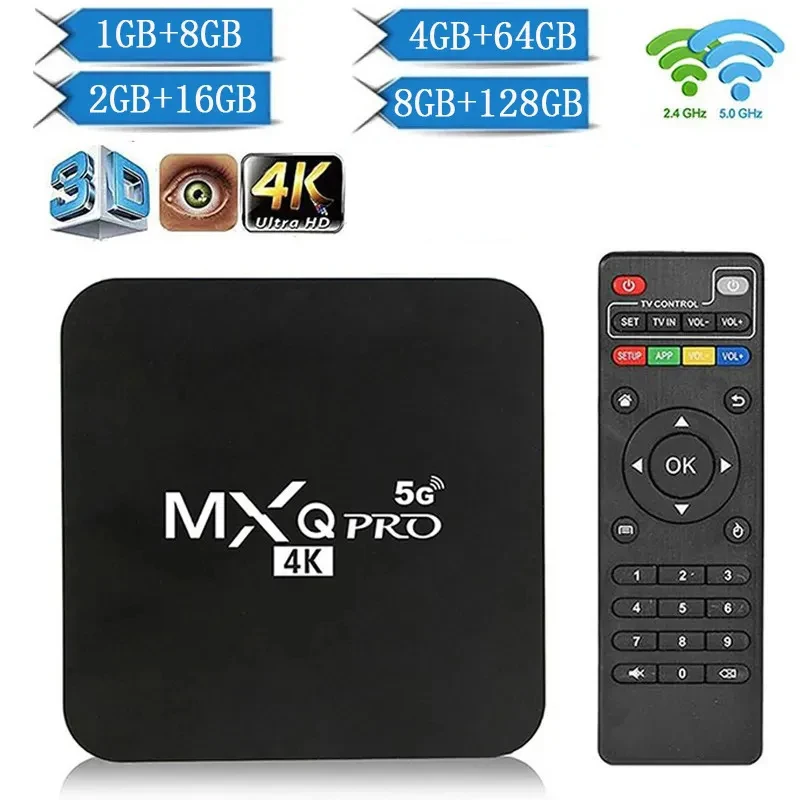 MXQ-Pro-Smart-TV-Box-Wi-Fi-reproductor-multimedia-Set-Top-4K-Android-11 ...