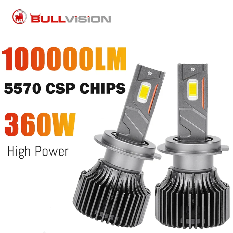 Bullvision-LED-H7-K5C-Car-Headlight-100000LM-LED-H4-H11-H1-H8-H9-5570 ...