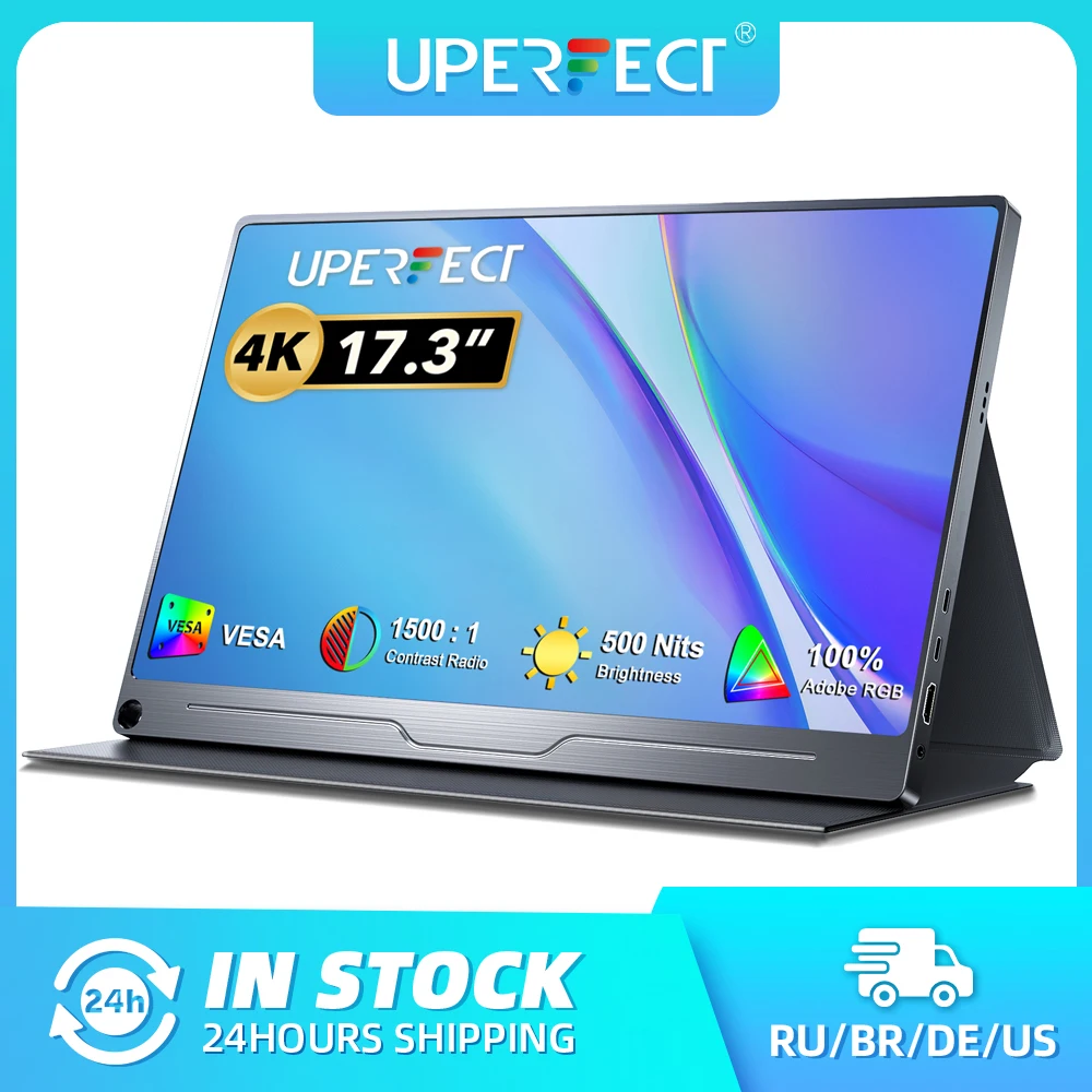 Monitor-port-til-UPERFECT-Tela-m-vel-4K-de-17-3-polegadas-com-propor-o ...