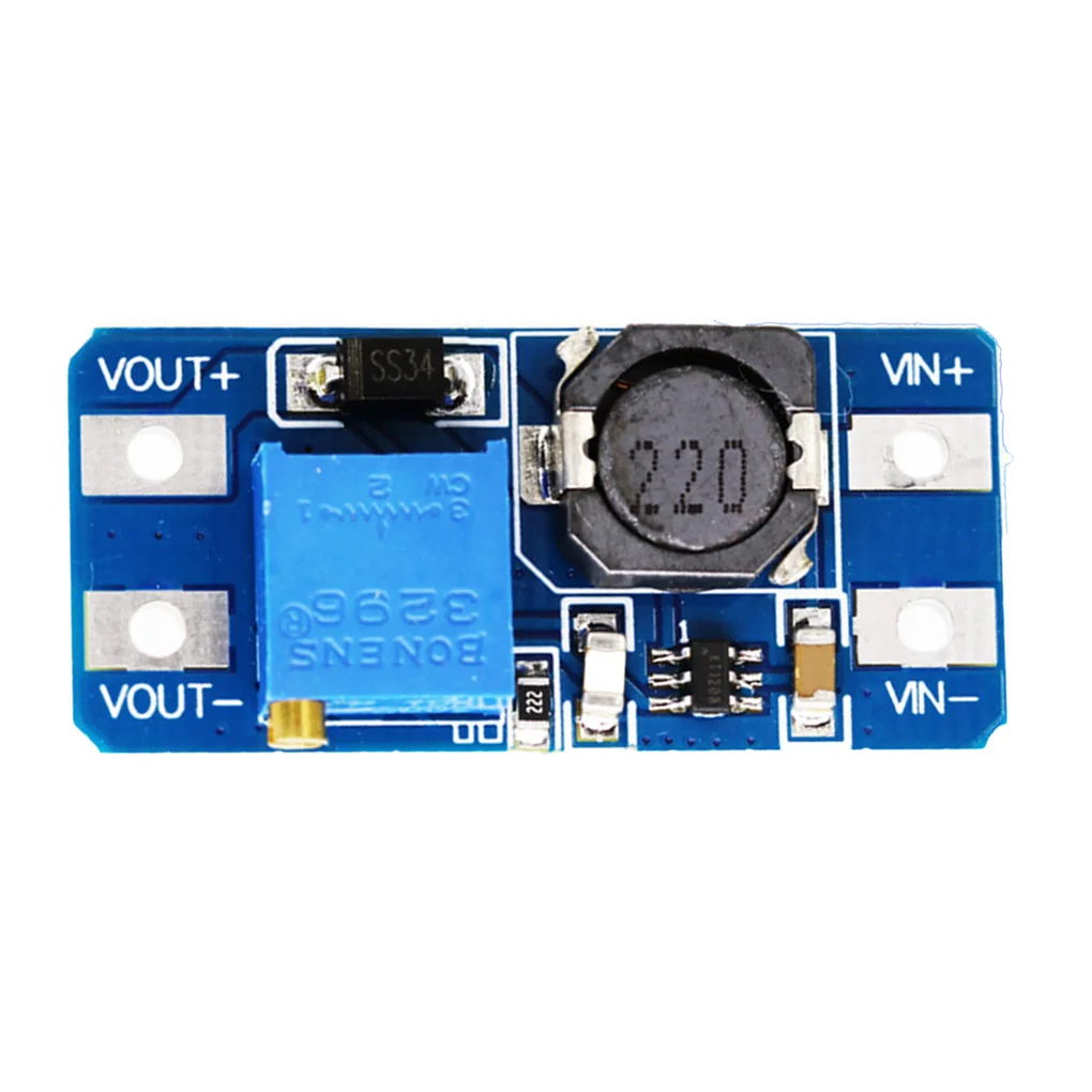 Booster-Plate-2A-Maximum-Output-Current-Adjustable-Module-USB-Power ...