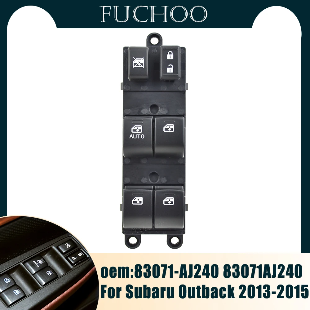 Power Window Switch Driver Side For Subaru Legacy & Outback 2013-2019 ...