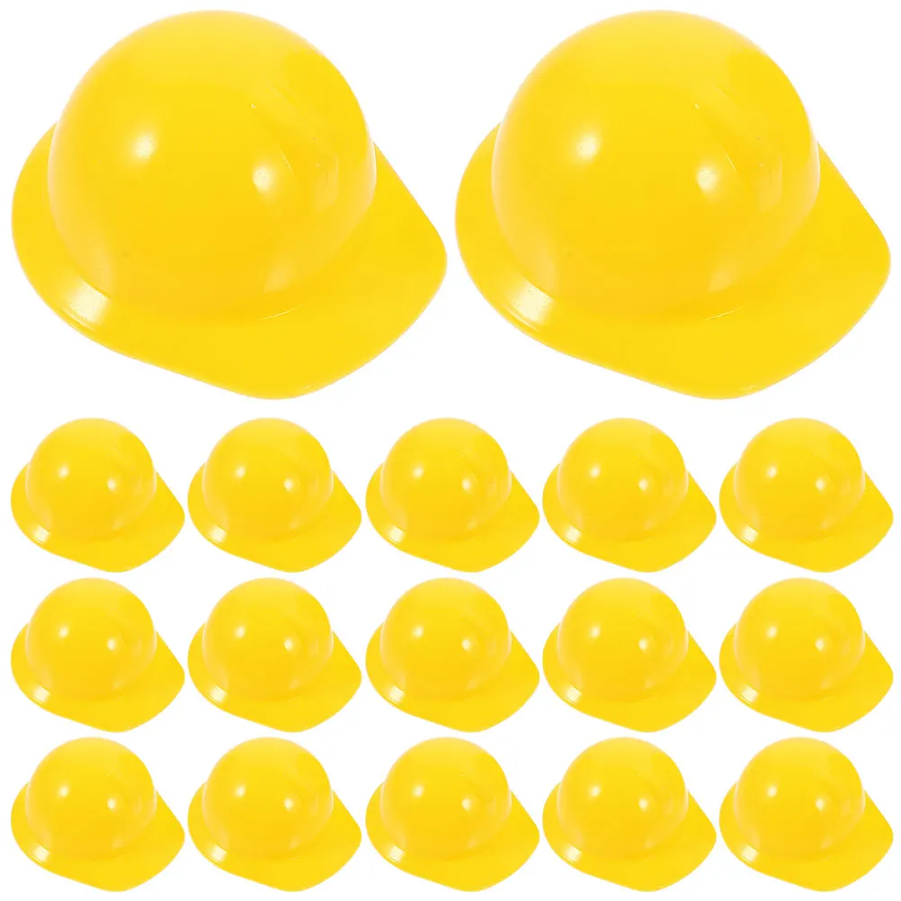 30pcs-Miniature-Safety-Model-Mini-Construction-Hats-Pet-Hat-Decors-For ...