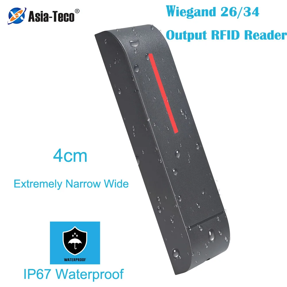 Access-Card-Reader-IP67-Waterproof-Support-Wg26-Wg34-Wiegand-Output-RFID-Card-Identification ...