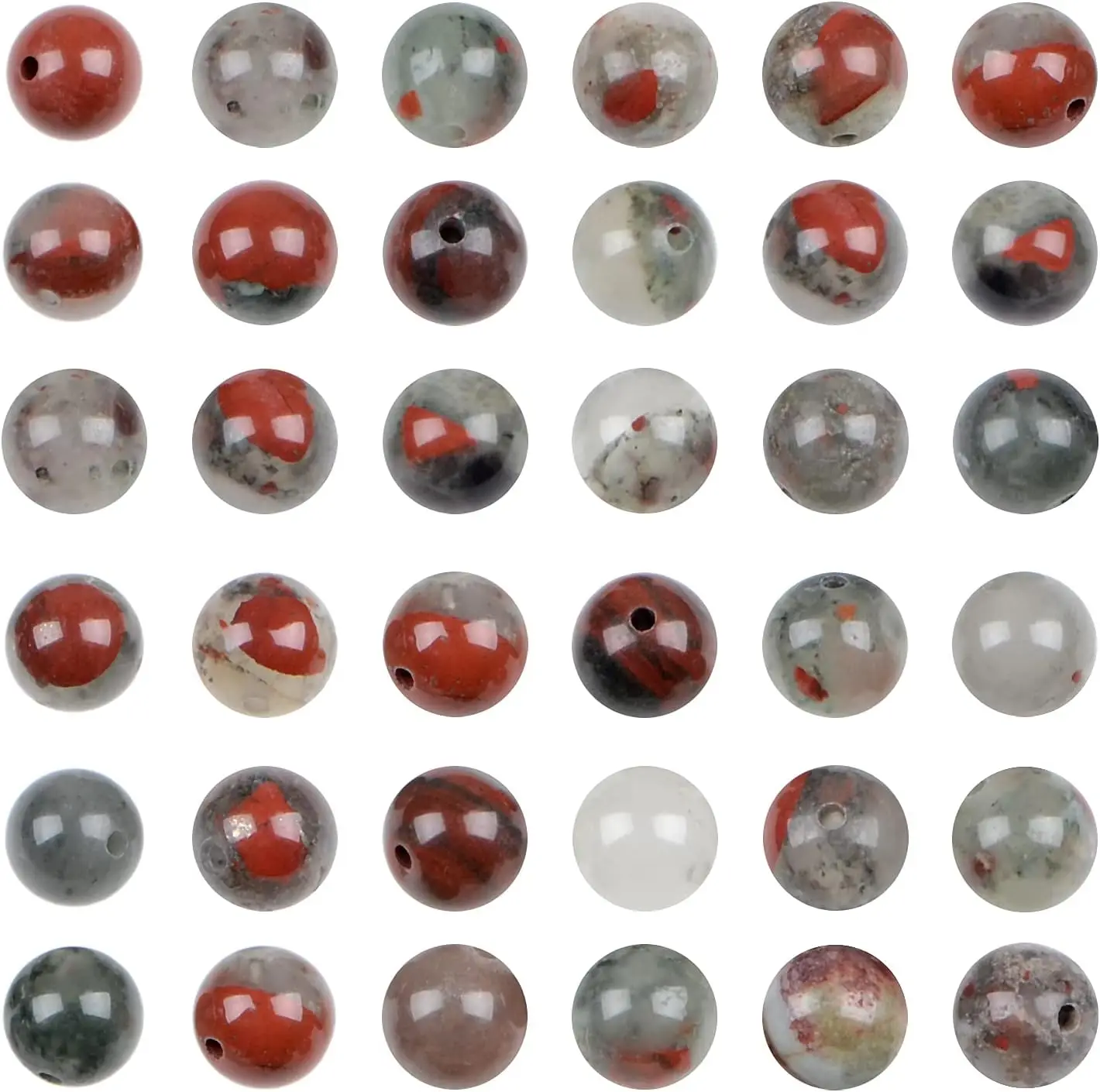 Natural-African-Blood-Stone-Beads-Crystal-6-8-10mm-Gemstone-Round ...