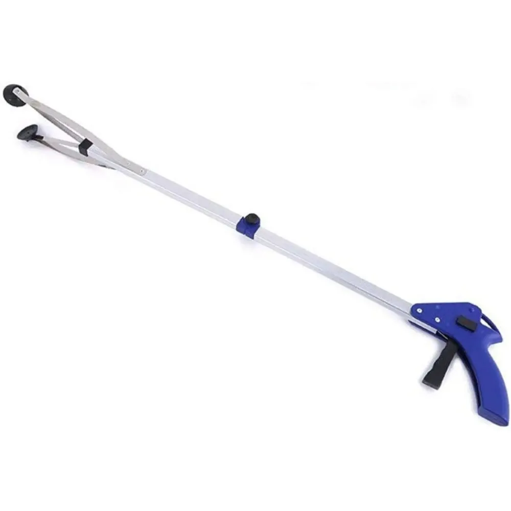 Practical Extra Long Arm Extension Reacher Grabber Foldable Garbage ...