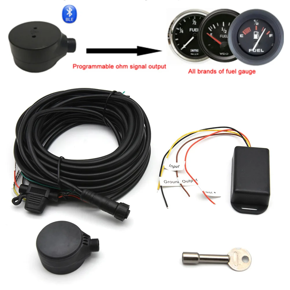 Ultrasonic Fuel Level Sensor Non Contact Fuel Level Sensor Bluetooth ...