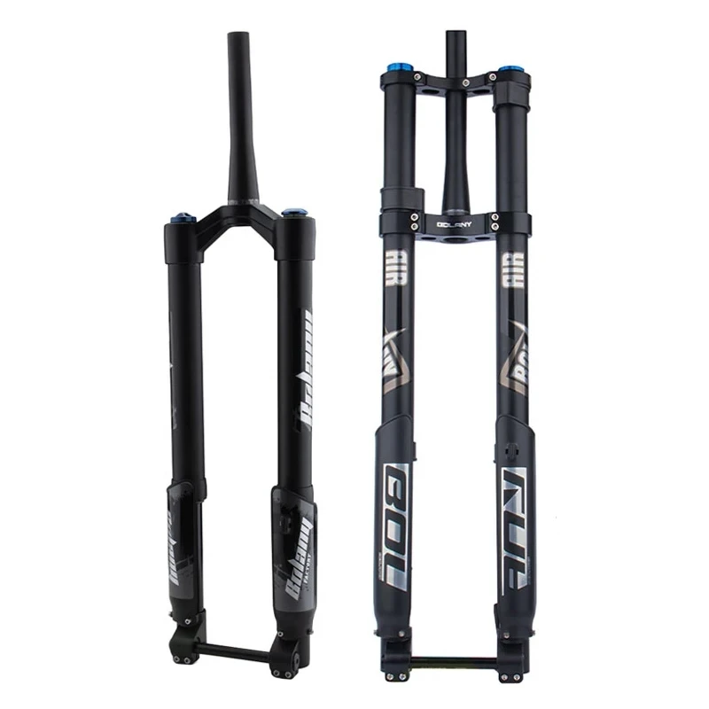 BOLANY-Double-Shoulder-Inverted-Bike-Fork-MTB-Fork-26-27-5-29inch-Boost ...