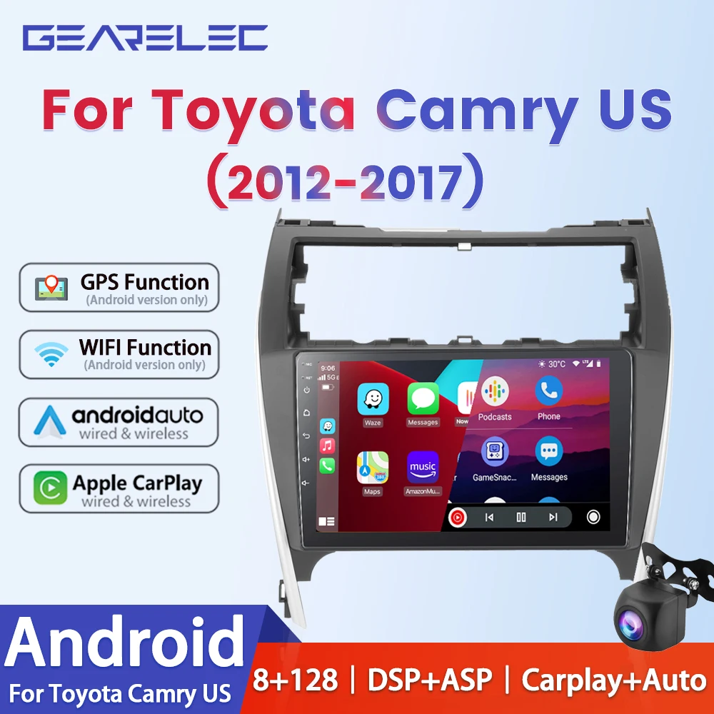 Android-12-Car-Radio-for-Toyota-Camry-2012-2017-Multimedia-Player-with ...