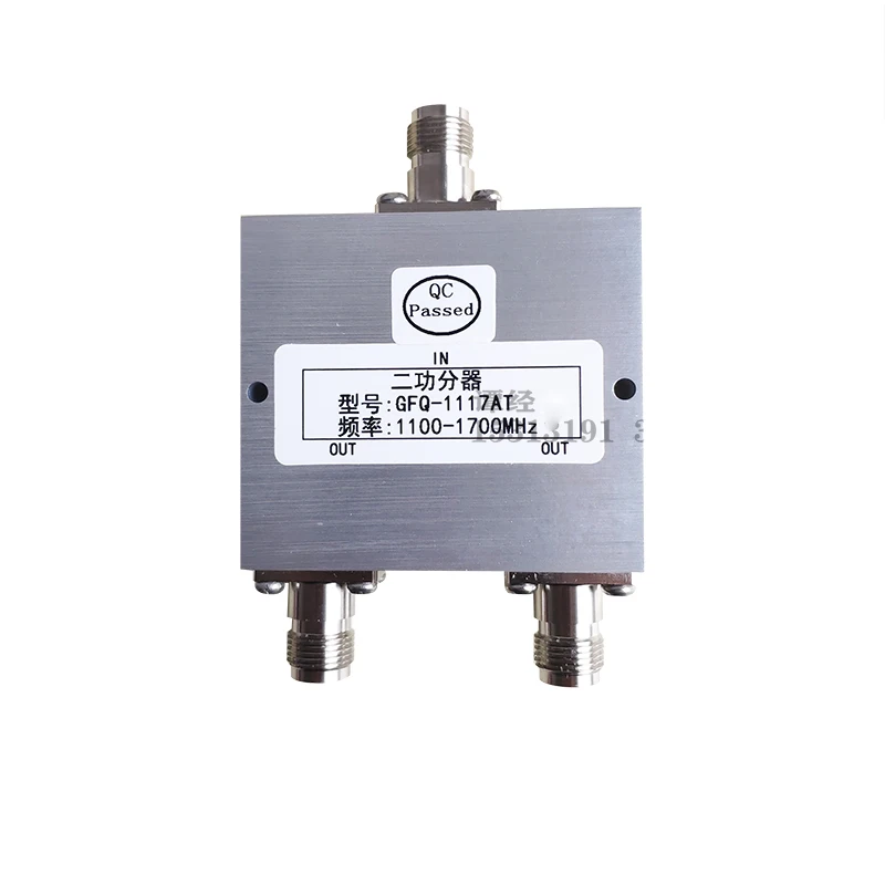 Gnss 1 In/to 2 Way Power Divider Splitter 1100-1700mhz Tnc Female For ...