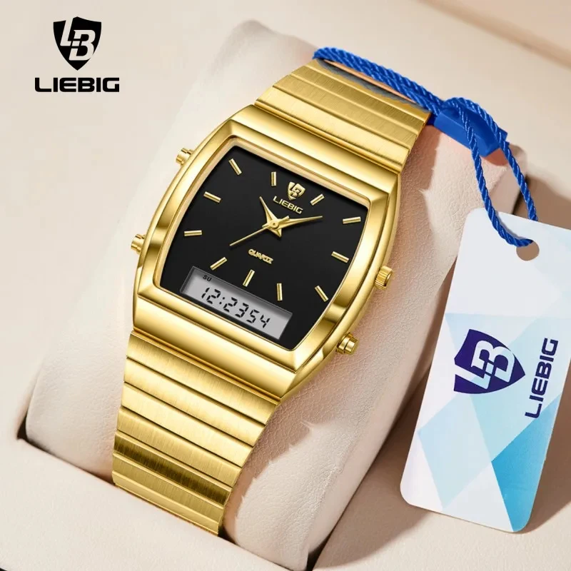 LIEBIG-Watch-For-Men-New-Fashion-Casual-Digital-Quartz-Dual-Display ...