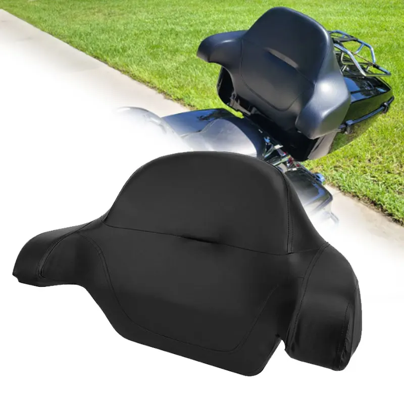 Motorcycle-Wrap-around-Chopped-King-Trunk-Backrest-Pad-For-Harley ...