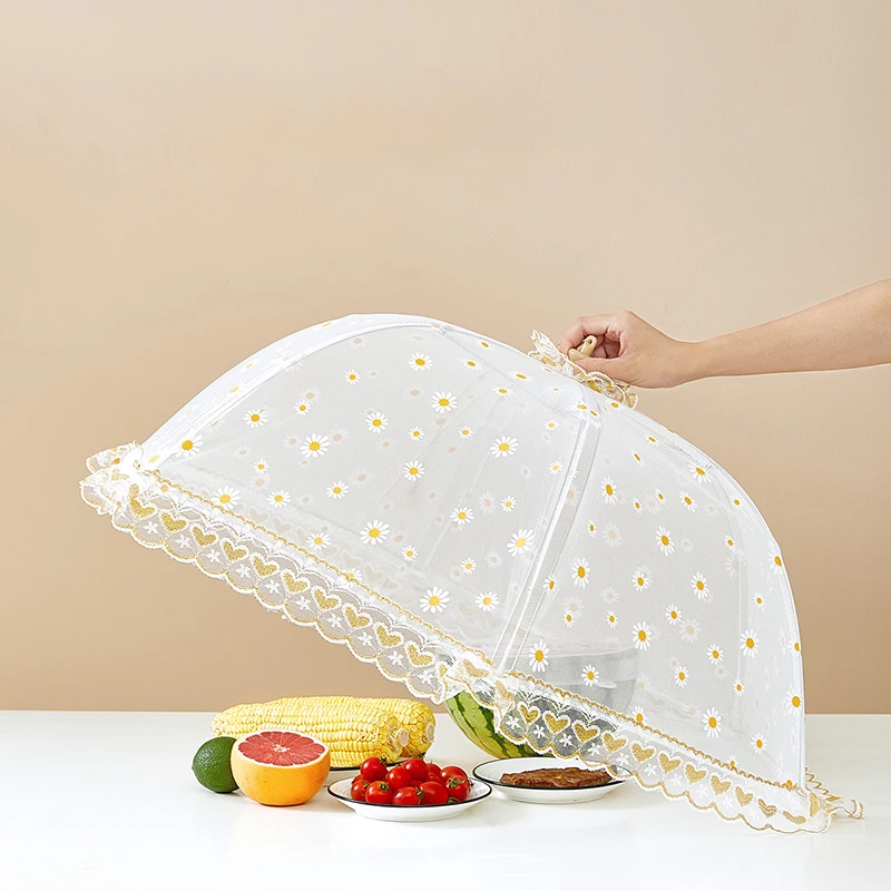 80Cm-Foldable-Food-Covers-Dining-Table-Mesh-Cover-Home-Anti-Fly-Mosquito-Tent-Umbrella-Picnic ...