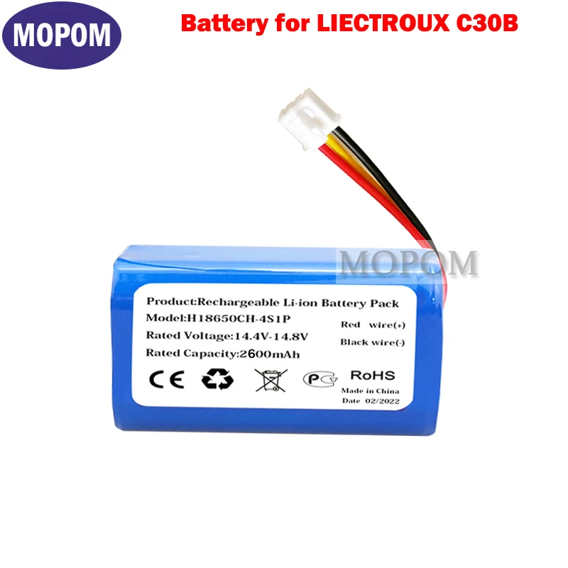 New-14-4V-2800mAh-3400mAh-Battery-For-BLAUPUNKT-BPK-VCBB1XB-D071-INR-CH ...