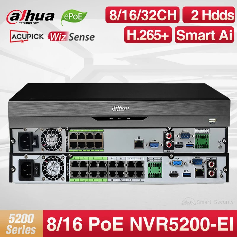 Dahua-WizSense-Video-Recorder-8-16-32-Channels-PoE-NVR-IP-Camera-Smart ...