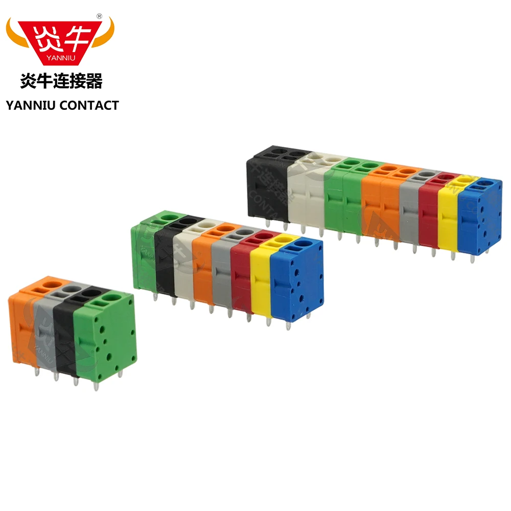 50Pcs-KF205V-5-0-2P-12P-PCB-SPRING-TERMINAL-BLOCKS-DG271V-5-0mm-2PIN ...