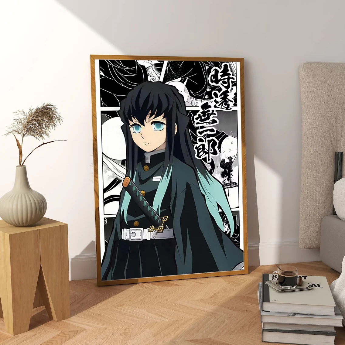 Muichiro Tokito Mist Hashira Wall Art | Demon Slayer Kimetsu no Yaiba ...