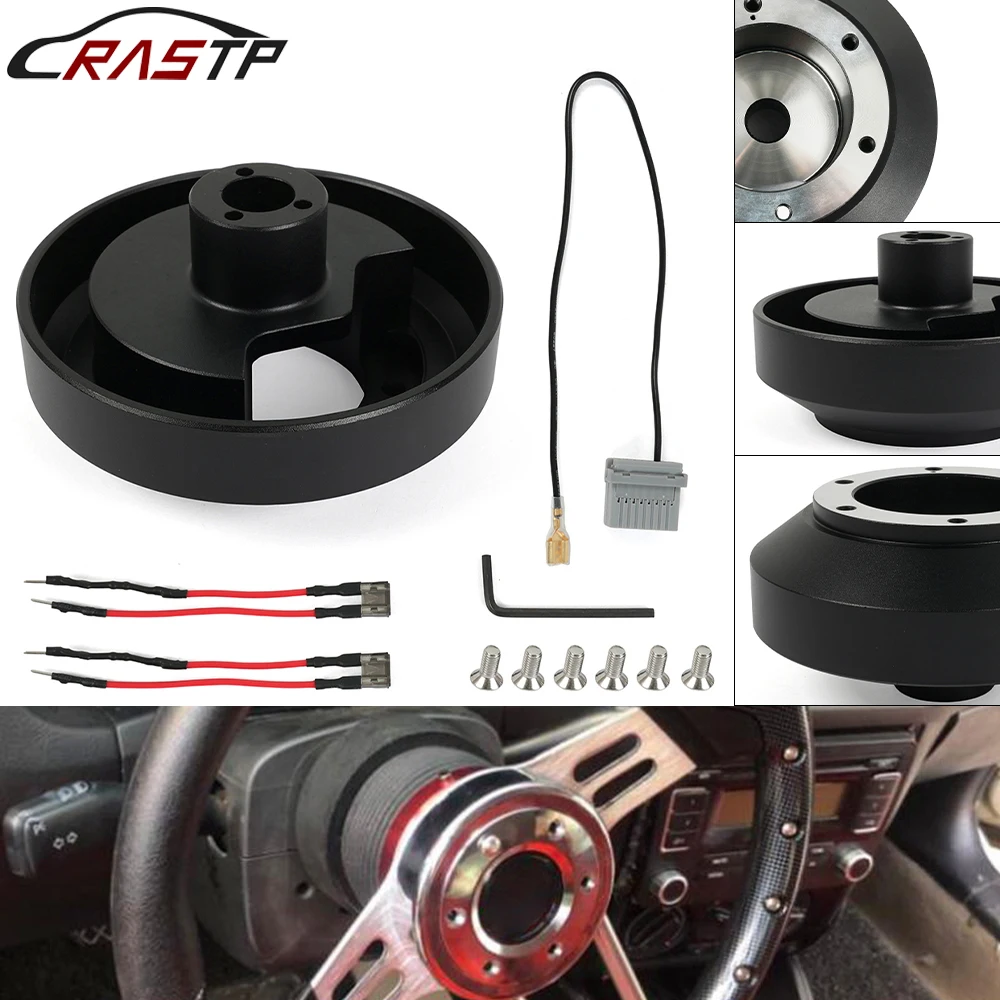 RASTP-6-Hole-Steering-Wheel-Short-Hub-Adapter-Kit-141H-for-Nissan-350Z ...