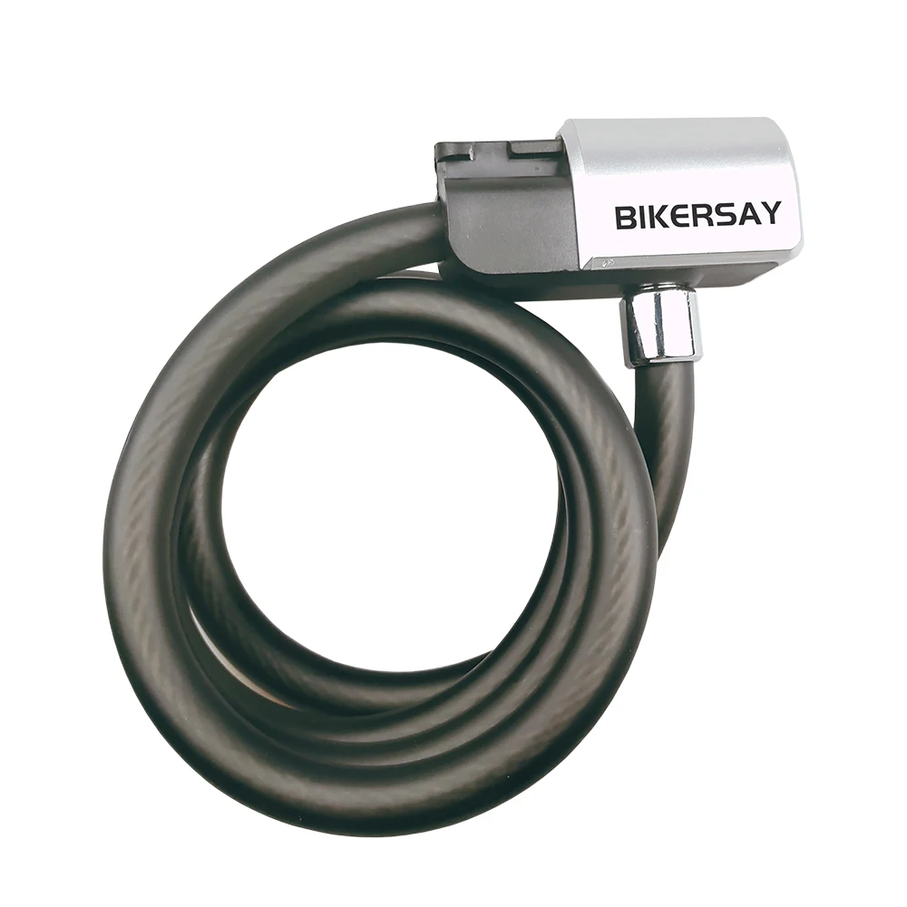 4-Feet-Anti-theft-Bicycle-Lock-Cable-Coil-with-Mounting-Bracket-and ...