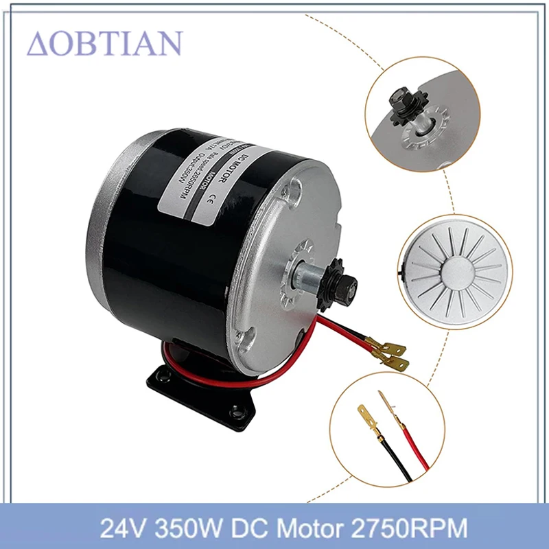 24V-350W-DC-Motor-Permanent-Magnet-Generator-Micro-Brushed-Motor ...