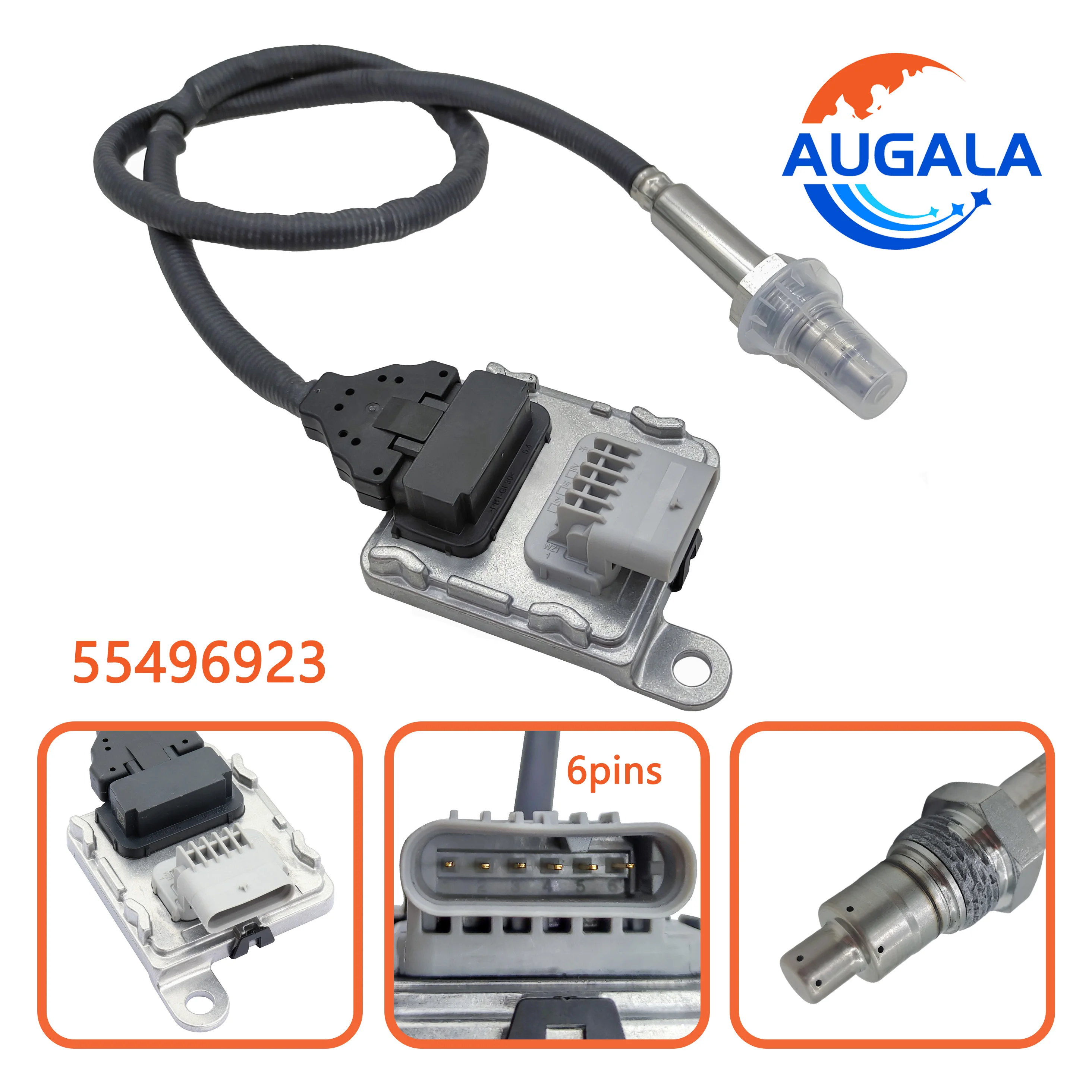 AUGALA-Nitrogen-Oxide-Nox-Sensor-55496923-For-Chevrolet-Colorado-GMC ...