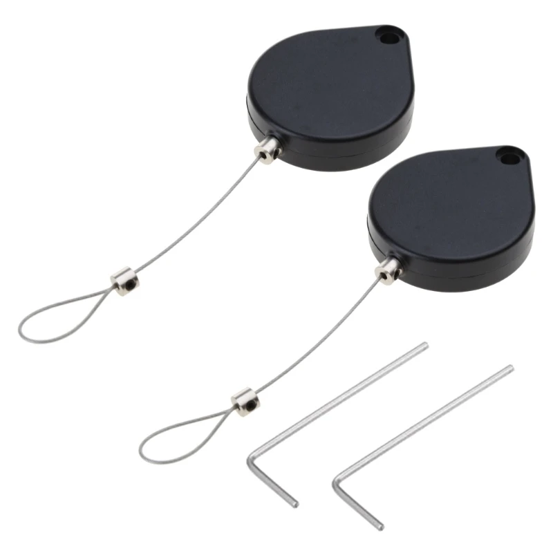 2xCable-Wire-Winder-Box-Cable-Management-Reel-Storage-Box-for-Office ...