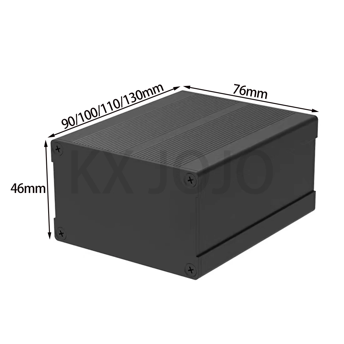 Aluminum Enclosure 76*46*90/100/110/130mm Split Case Waterproof Box ...