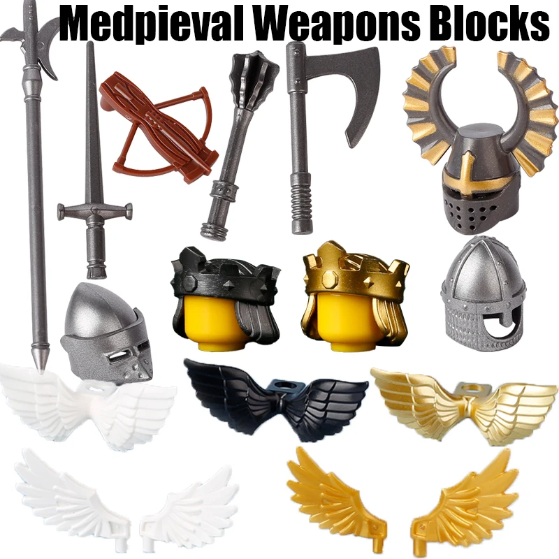 Medieval-Military-Weapons-Accessories-Building-Blocks-Castle-Knight ...