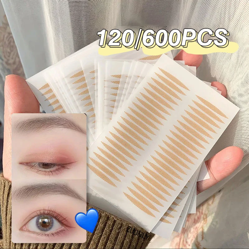 600PCS-Double-Eyelash-Tape-Invisible-Eyelid-Lift-Band-Self-Adhesive ...
