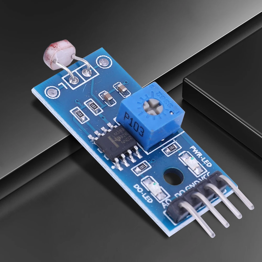 Lm393 Photosensitive Sensor Module 4pin Optical Sensitive Resistance